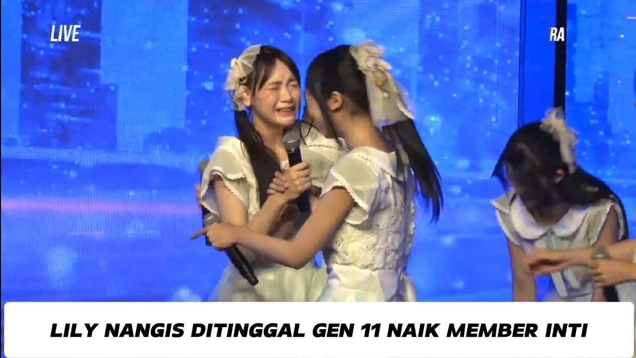 LILY JKT48 NANGIS DITINGGAL GEN 11 NAIK MEMBER INTI #lilyjkt48 #jkt48 ...