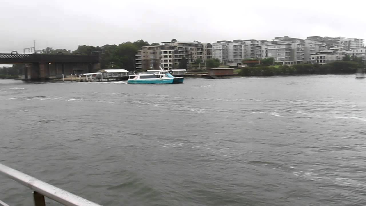 Taking river cruise down Parramatta River 2 - YouTube