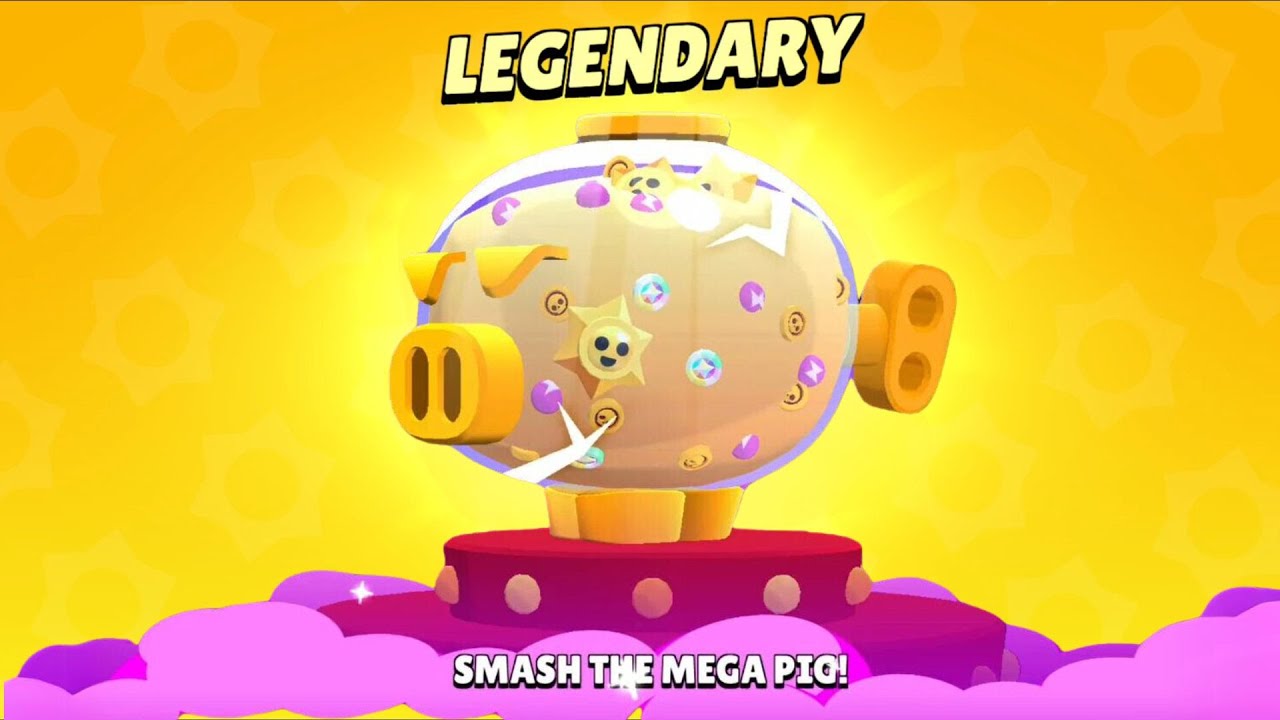 LEGENDARY MEGA PIG Opening 🔥- Brawl Stars - YouTube