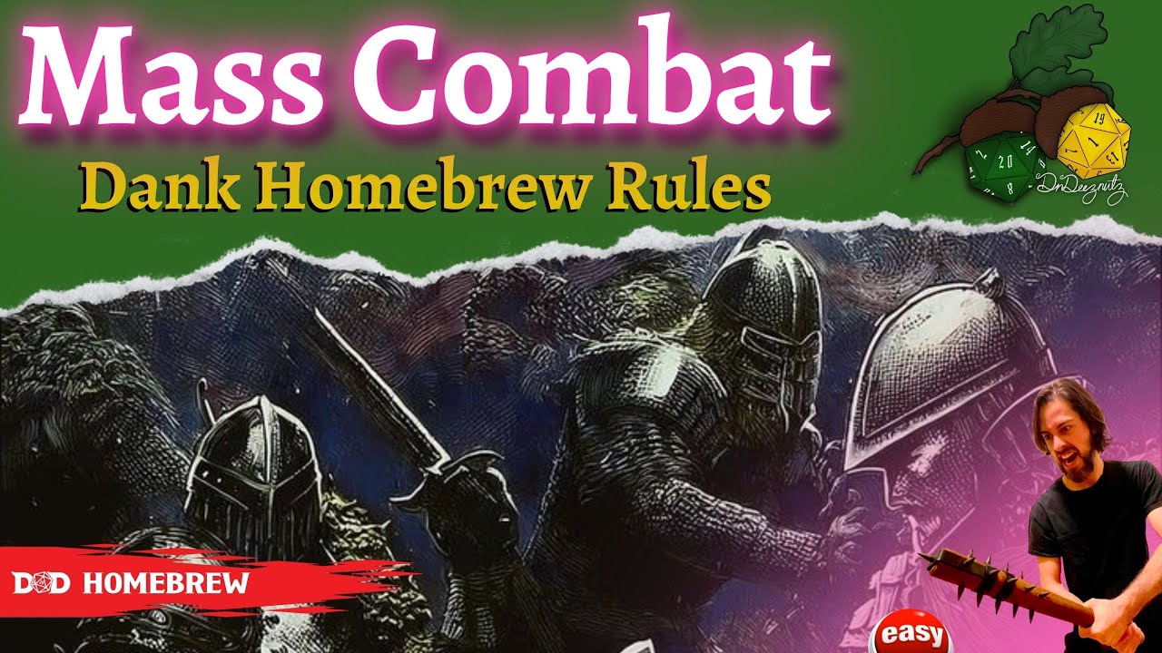 Running Mass Combat in D&D 5e (2014 & 2024) - YouTube
