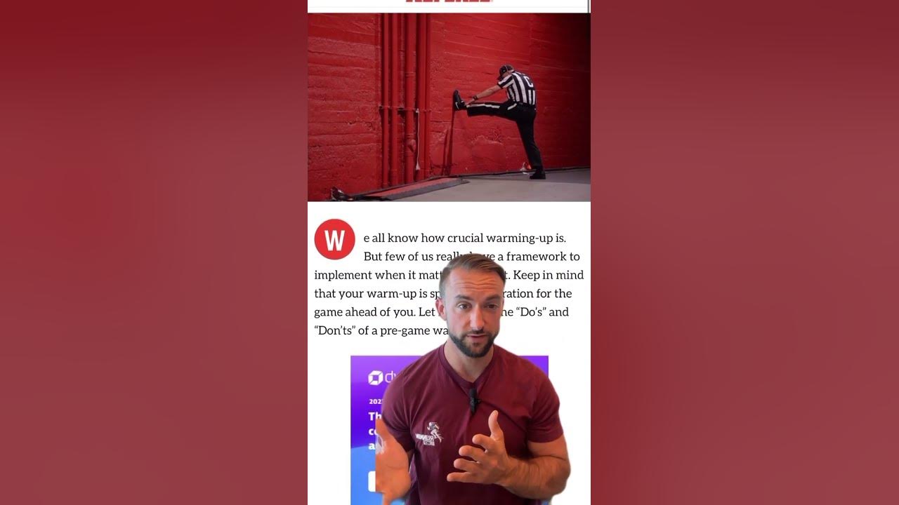 The Do's and Don'ts Of A Good Warmup! runninref.com - YouTube The Do's and Don'ts Of A Good Warmup! runninref.com - YouTube