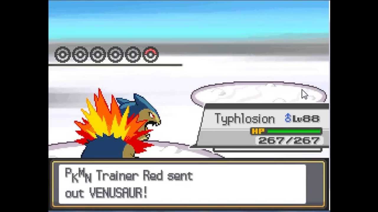 Pokemon Heart Gold - Ethan vs. Red - YouTube