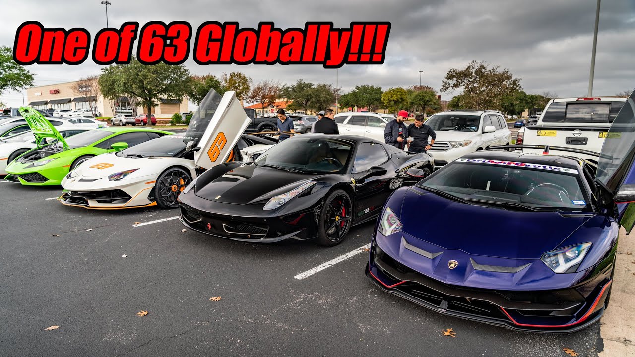 INSANE Lamborghini Rally with 20 Aventadors!!! Part 1 - YouTube