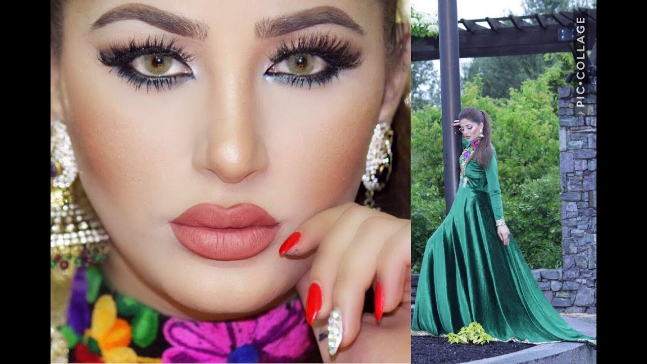 Eid Makeup 2017 - Afghan - Cut Crease Tutorial - GRWM - YouTube