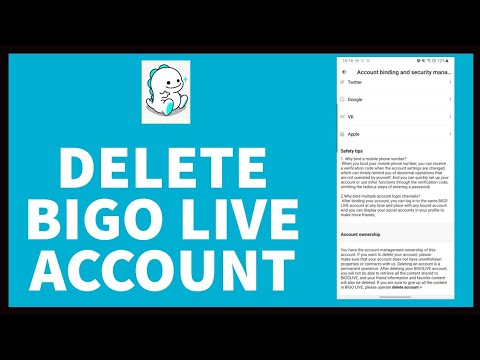 How to Delete Bigo Live Account from Your Android Phone? UnInstall Bigo Live App |
