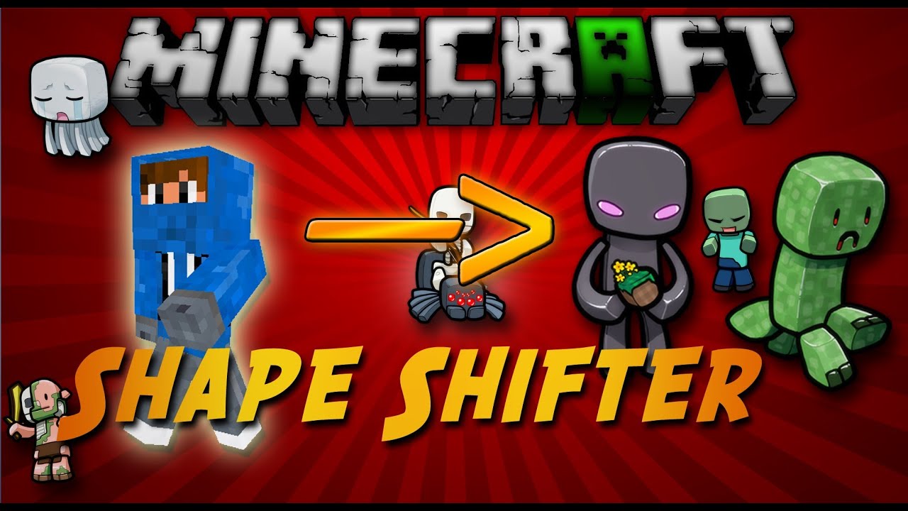 Minecraft Mods : Shape Shifter - In Mobs verwandeln [Deutsch - HD ...