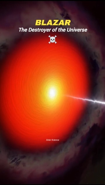 Black Hole vs Quasar vs Blazar ☠️💀#space #shorts #universe #astronomy ...