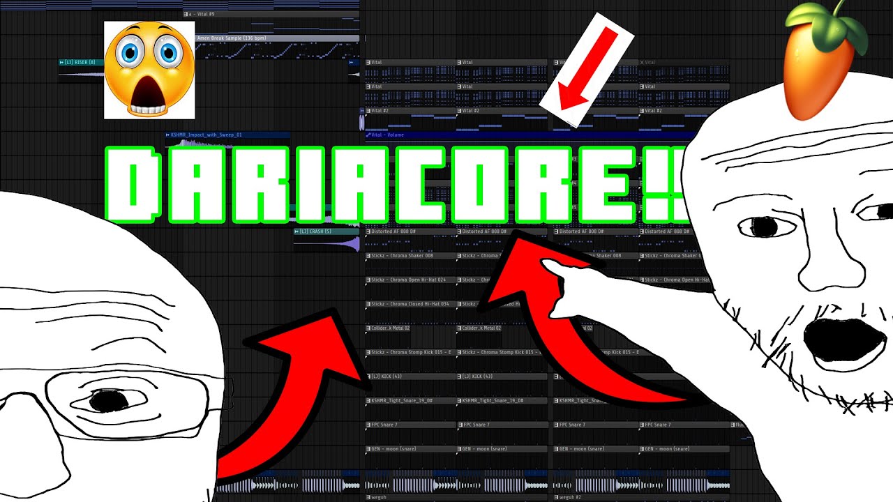 How to make dariacore in less than a minute - YouTube