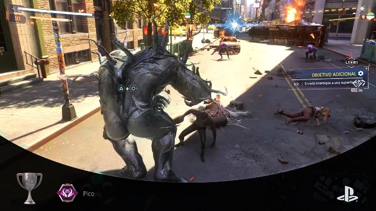 Marvel's Spider-Man 2 Pico (SILVER)Usar las técnicas de los simbiontes ...