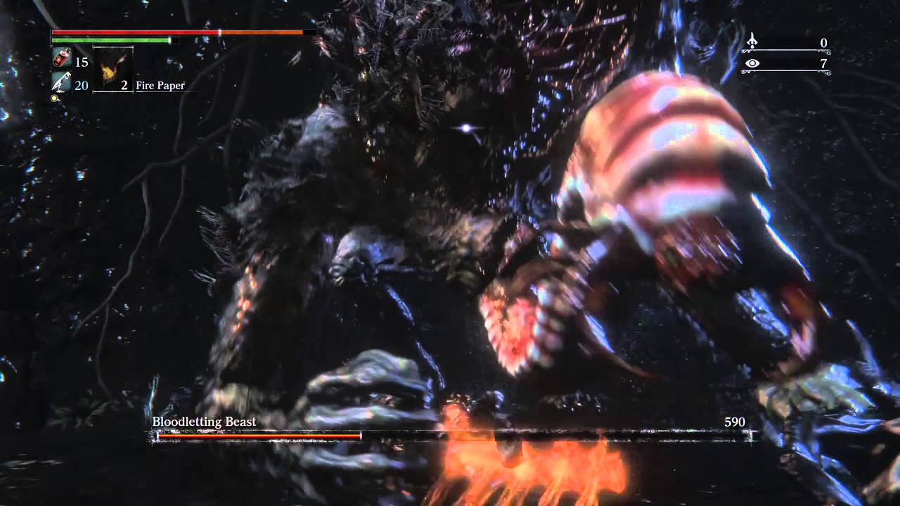 Bloodborne BloodLetting Beast - YouTube