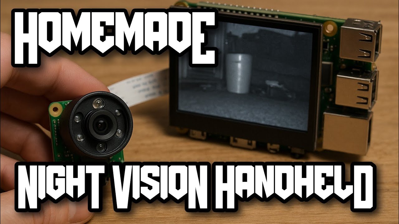 DIY Night Vision Handheld Camera! - YouTube