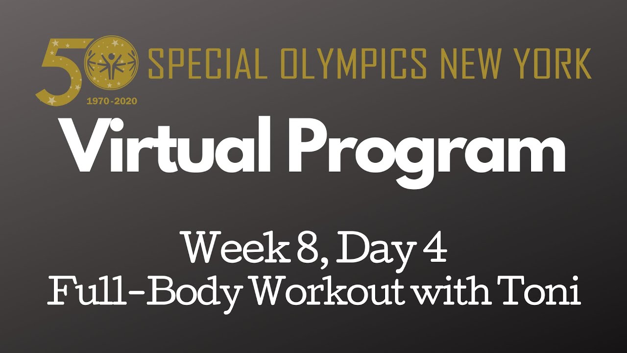 Week 8, Day 4: Full-Body Workout with Toni - YouTube