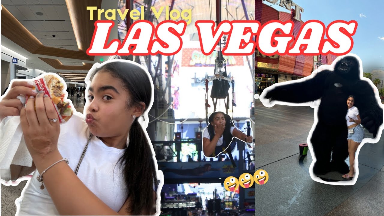LAS VEGAS VLOG | Freemont st , Casinos , In & Out ft uncle kris ! - YouTube