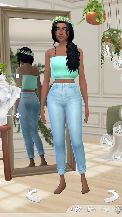 Making Modern Jasmine in the sims 4 - YouTube