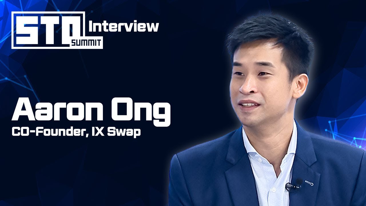 Aaron Ong(CO-Founder, IX Swap)_STO SUMMIT 2023 Interview (Nov. 9, 2023 ...