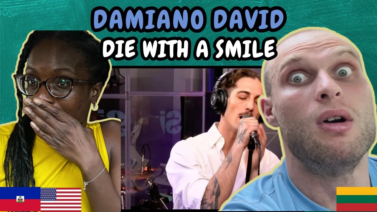 REACTION TO Damiano David - Die With A Smile (Live at SiriusXM) | FIRST ...