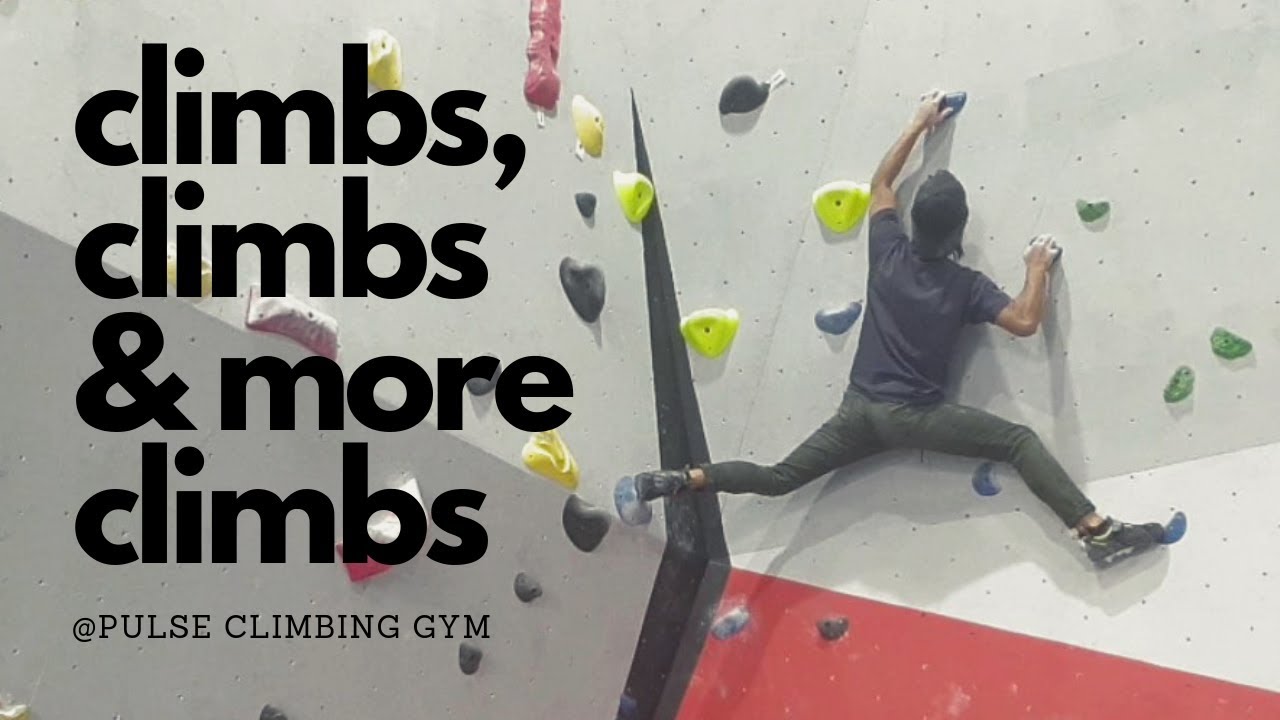 Bouldering @Pulse climbing gym - YouTube