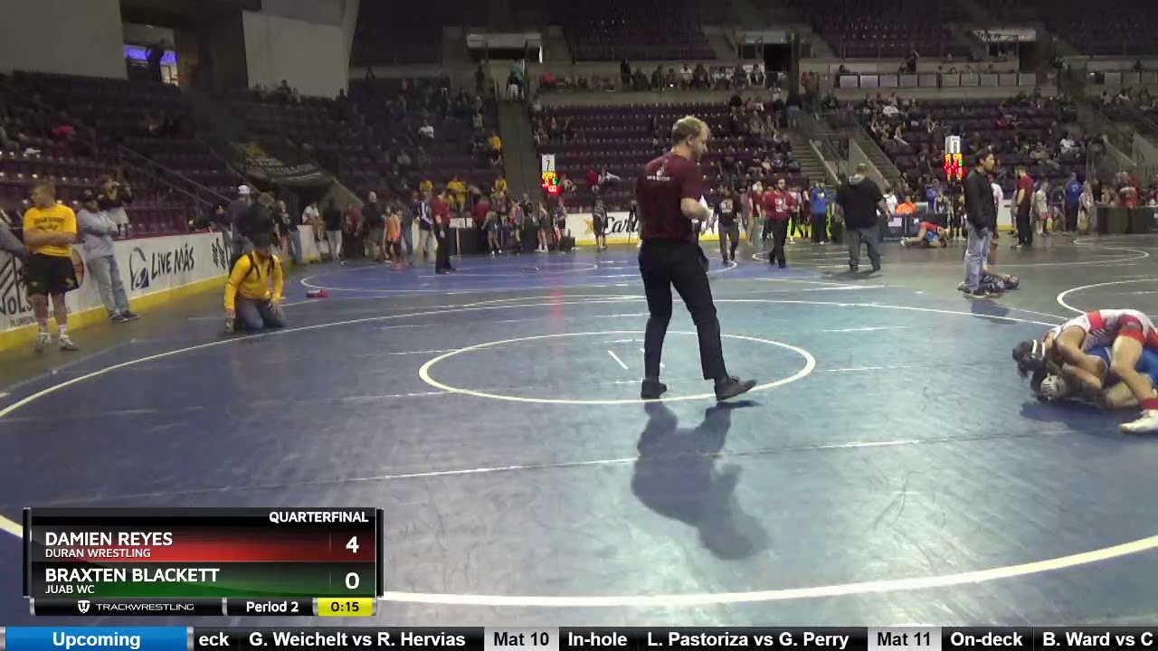 Middle School 77 Damien Reyes Duran Wrestling Vs Braxten Blackett Juab ...