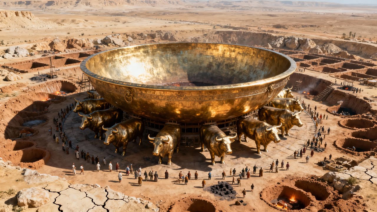 Solomon’s Sea of Bronze: How They Cast 45 Tons of Metal in 960 BC - YouTube