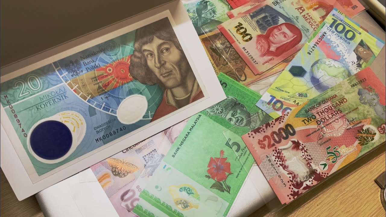 New arrivals - Polymer Bank Notes Collection - Foreign Currency Note ...