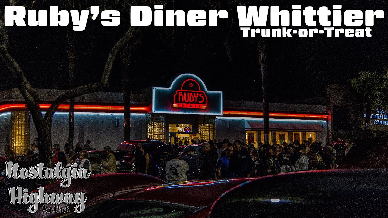 Ruby's Diner Whittier Trunk-or-Treat - YouTube