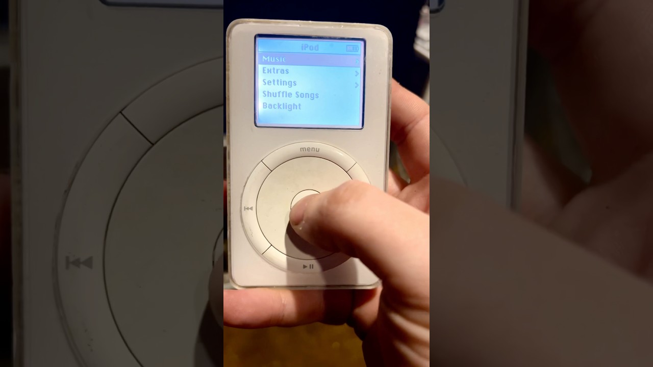 The iPod Jog Wheel - YouTube