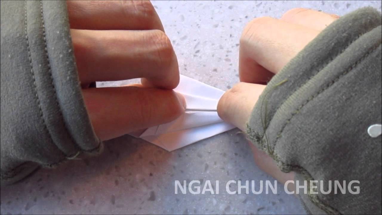 Chicken Sandwich Origami - YouTube