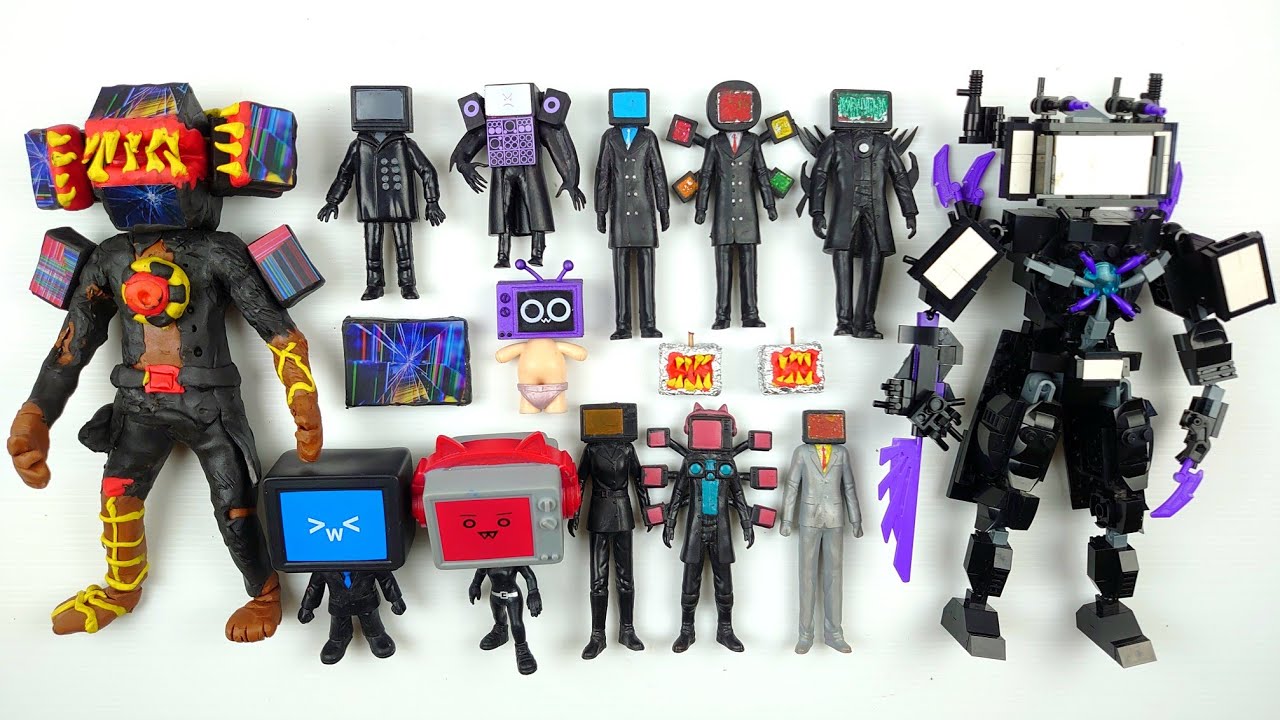 Titan tv man edition | unboxing skibidong toilet toy | tvman lego 3.0 ...