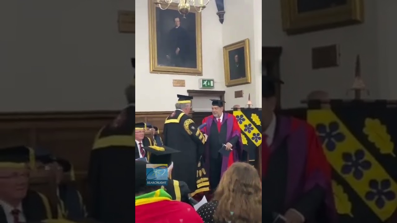 Dr Ralph Gonsalves awarded an honorary doctorate by the University of ...