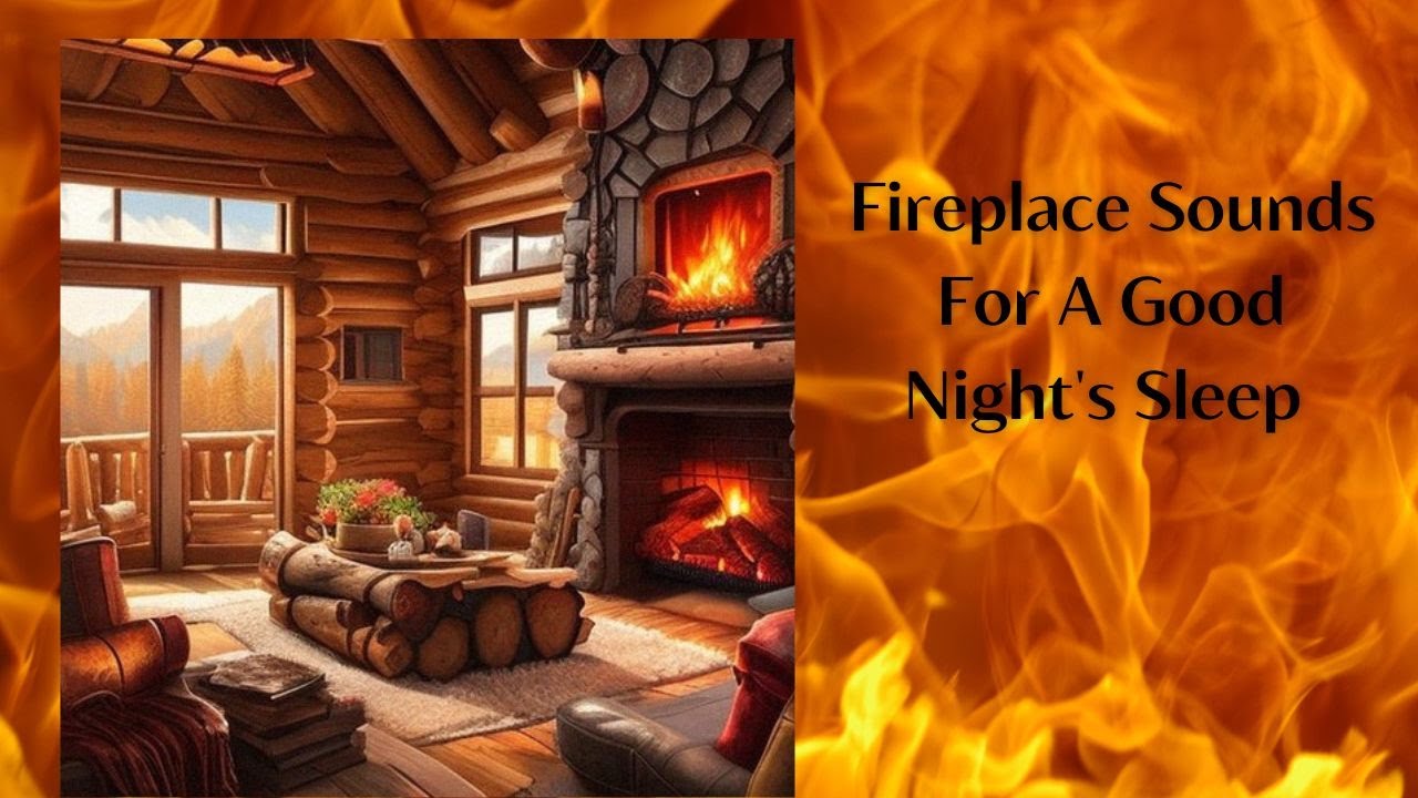🔥 A Soothing Crackling Fireplace I Burning Fireplace & Crackling Fire ...