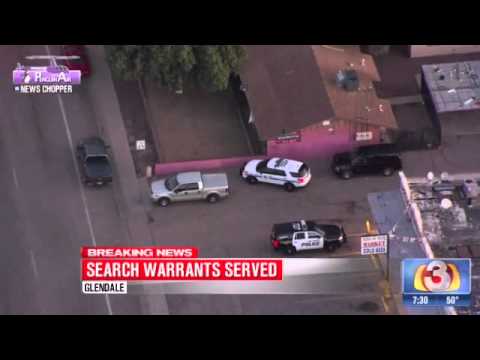 Gang task force targets to Glendale locations - YouTube