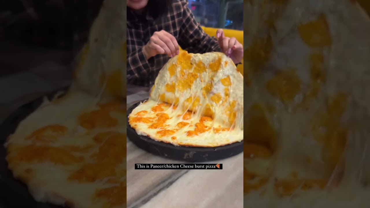 Cheesy And Paneer Burst Pizza? OMG!! 😱 | Best Cheese Burst Pizza ...
