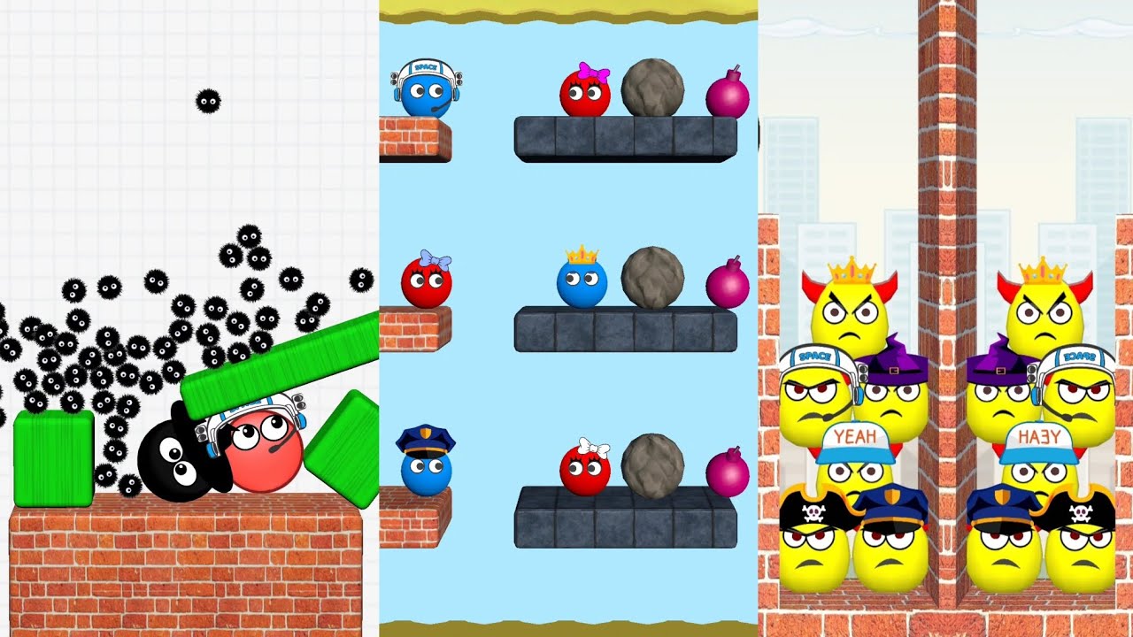Hide Ball Vs Lucky Balls Vs Draw To Smash Brain Teaser Gameplay Max All ...