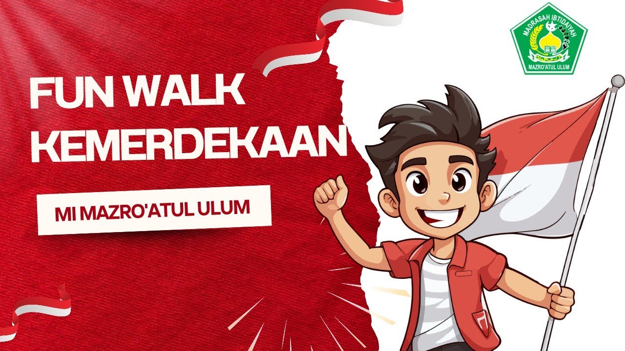 Fun walk sambut Kemerdekaan Republik Indonesia ke-79 - YouTube