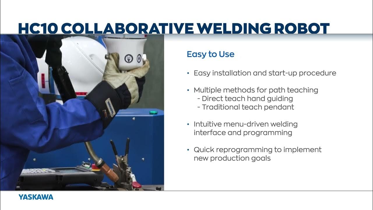 HC10 Collaborative Welding Robot - YouTube