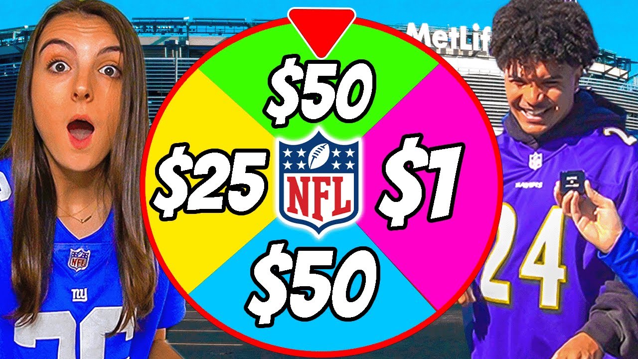 Answer THIS NFL Trivia Question SPIN THE WHEEL for PRIZE MONEY - YouTube