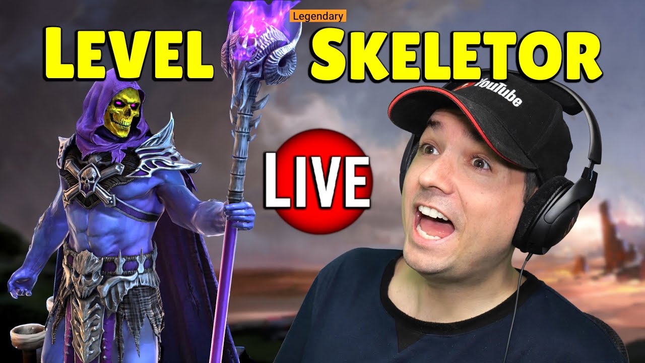 SKELETOR Level Up Challenge in RAID: Shadow Legends – Live - YouTube
