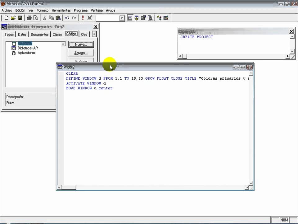 tutorial visual foxPro Colores Primarios y Secundarios.wmv - YouTube