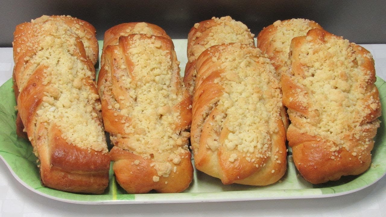 Сколько не пеки их всегда МАЛО! Ореховые БУЛОЧКИ с посыпкой. Nut Buns ...