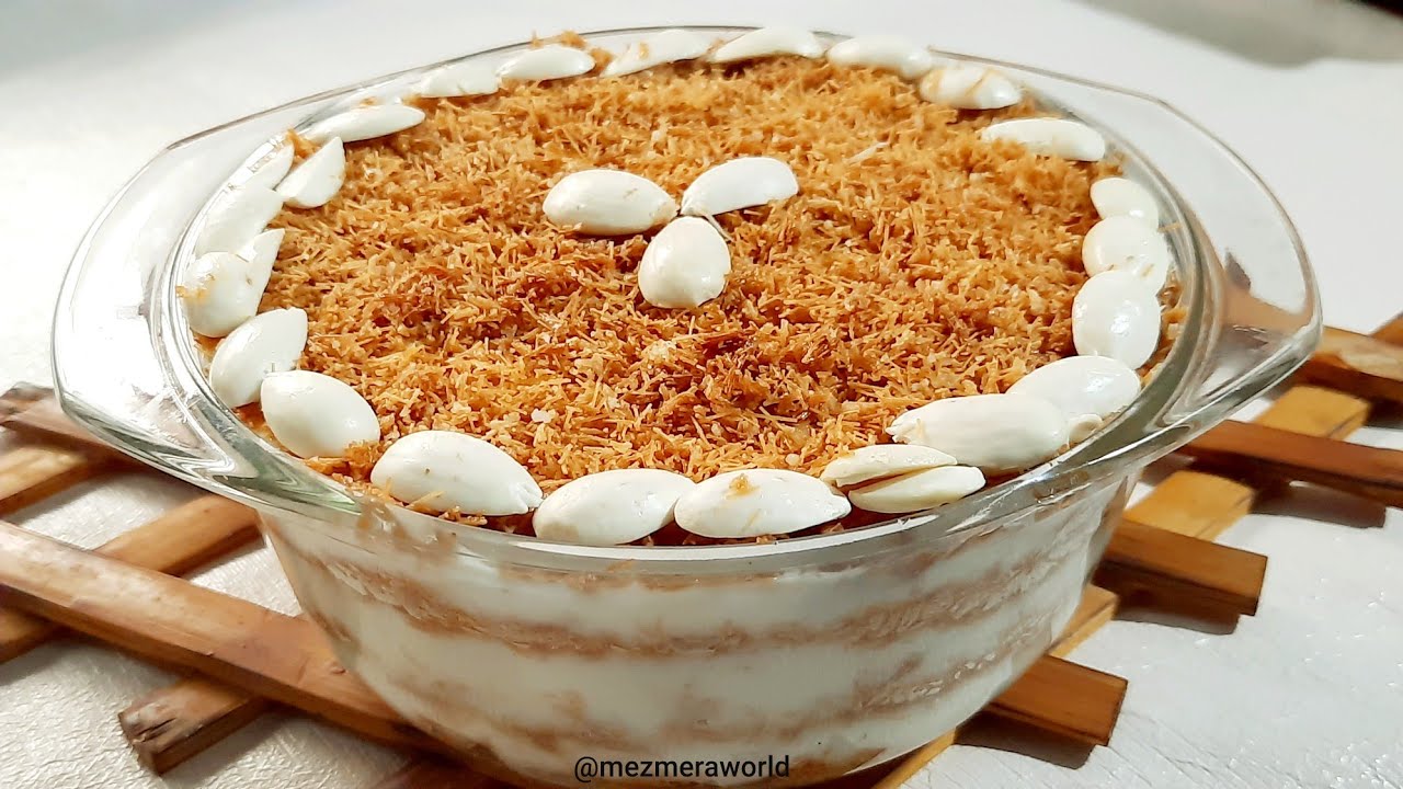 Vermicelli Dessert | Eid Sweet Dessert | Semiya Cream Recipe - YouTube