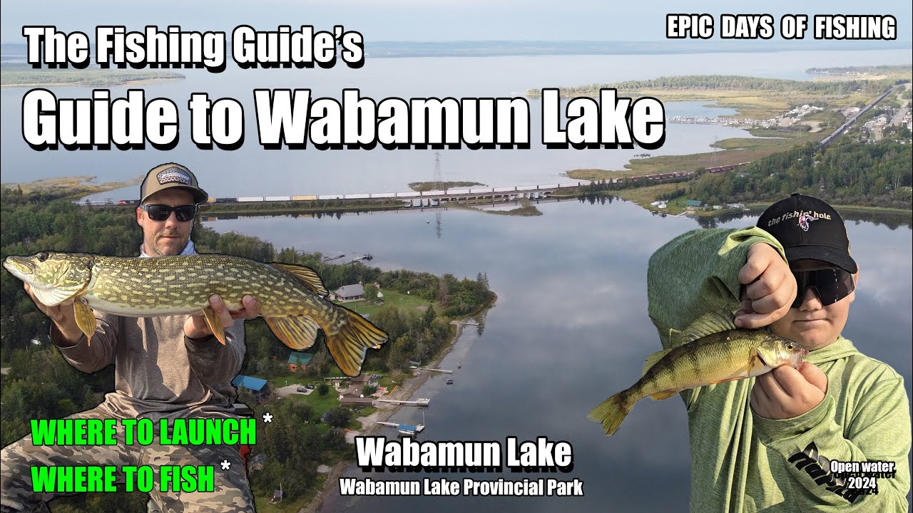 The guide to fishing Wabamun Lake - YouTube