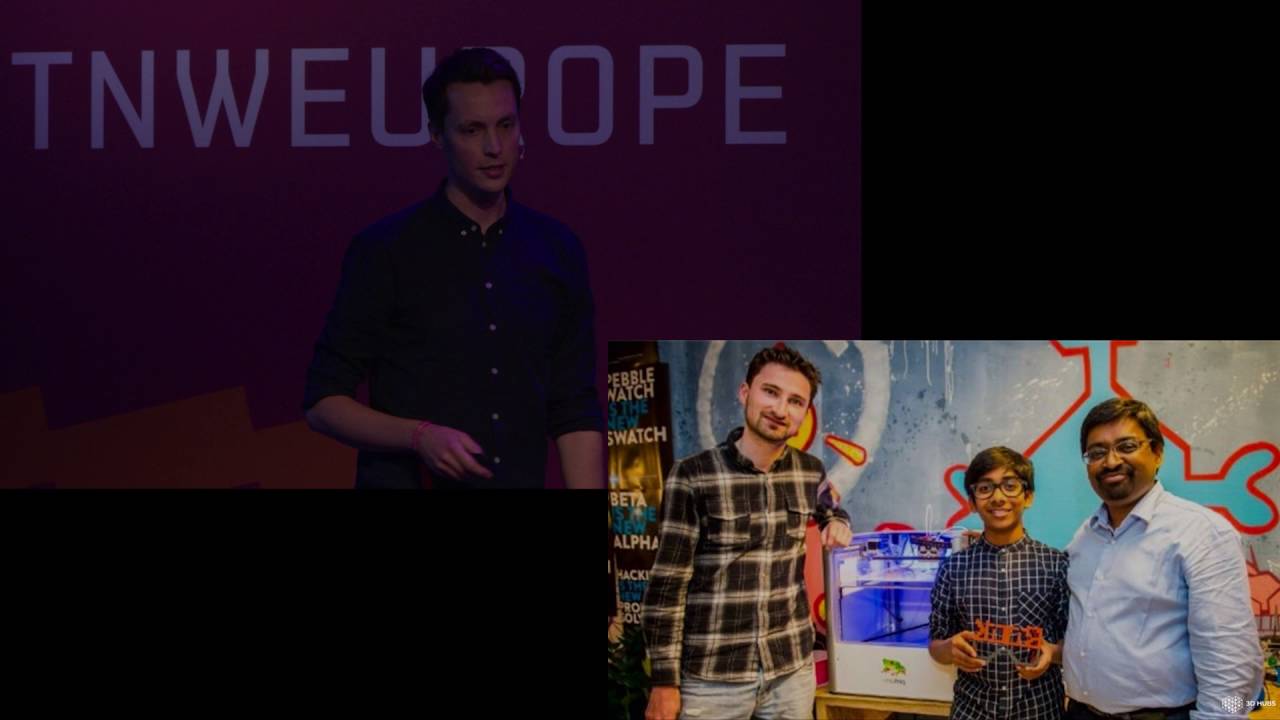Brian Garret (3D Hubs) | TNW Conference | Building and growing an ...