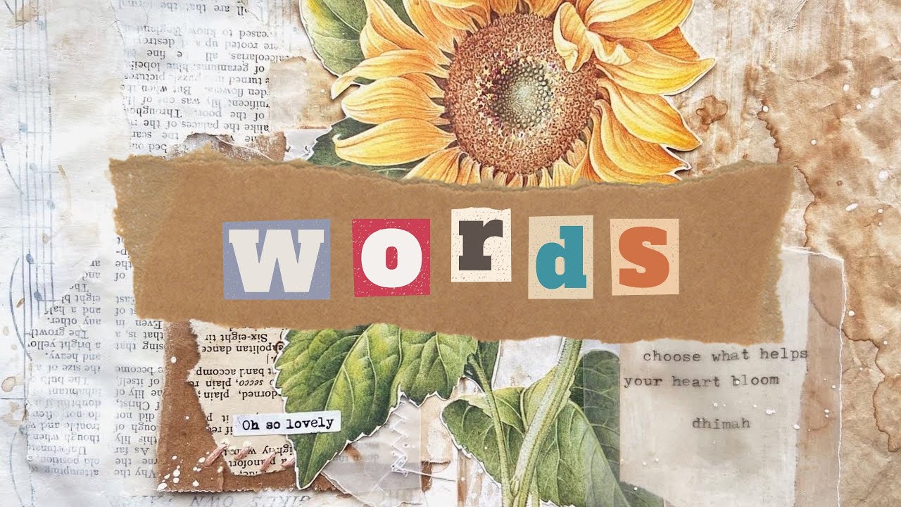 5 simple ways to use text in your art journal (for beginners!) - YouTube