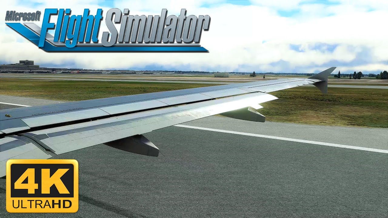 Microsoft Flight Simulator 2020 *MAXIMUM GRAPHICS* A320 Takeoff From ...
