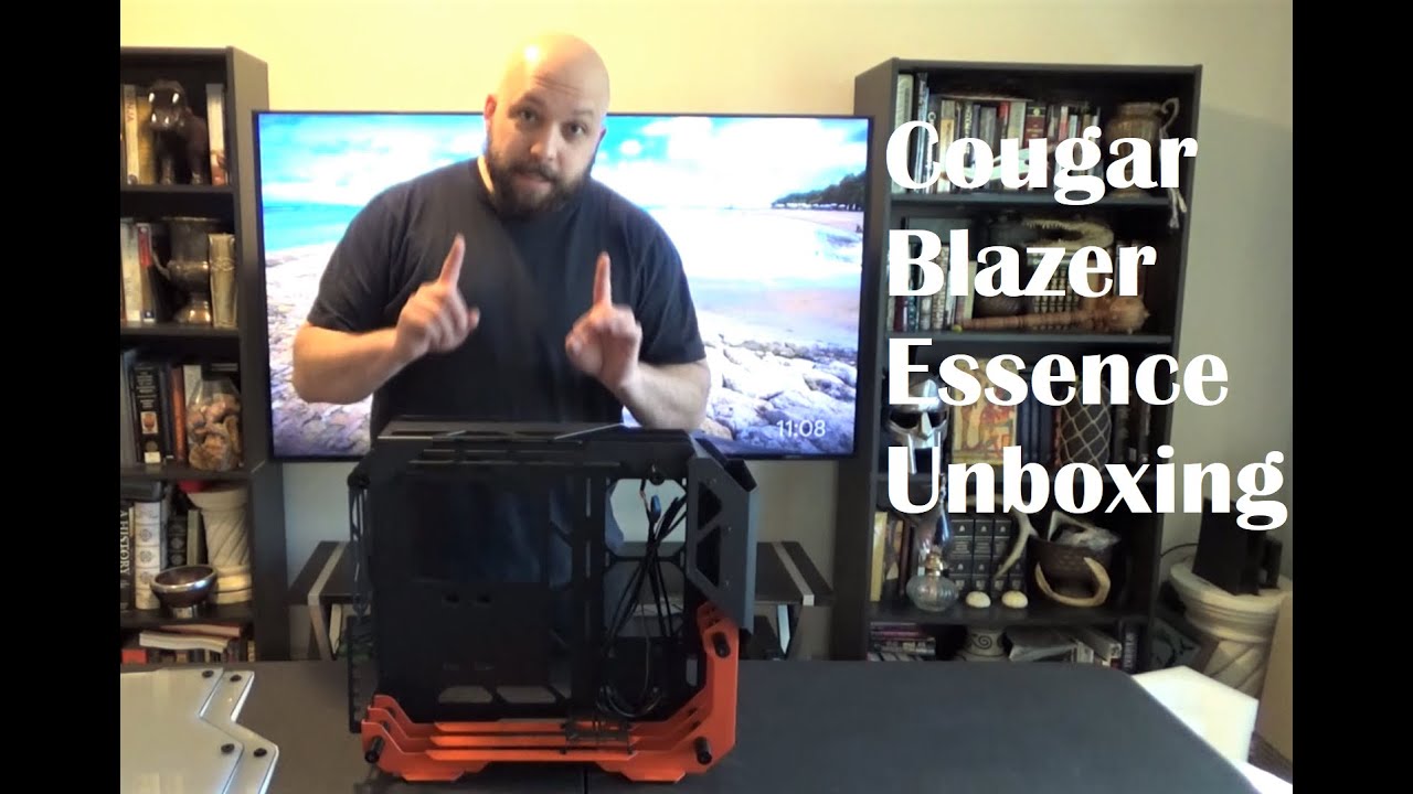 Cougar Blazer Essence Unboxing gaming pc case - YouTube