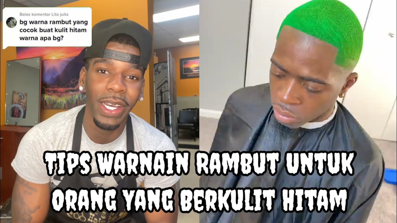 Tips Warnain Rambut Bang Rusdi - YouTube