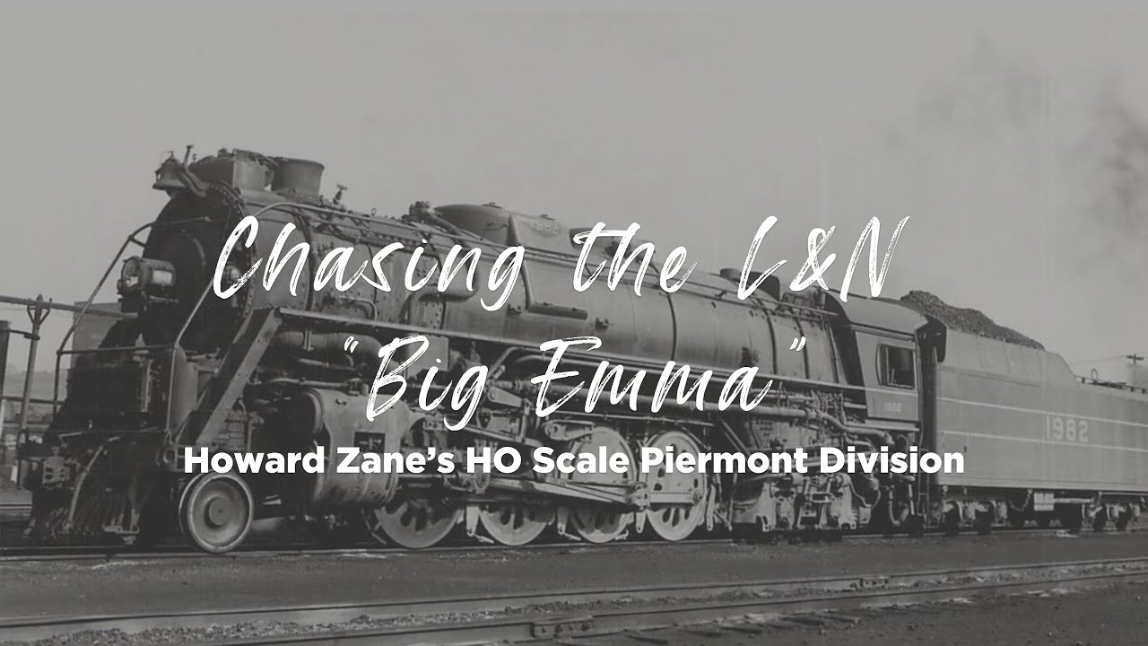 Chasing the L&N "Big Emma" on Howard Zane's HO Scale Piermont Division ...