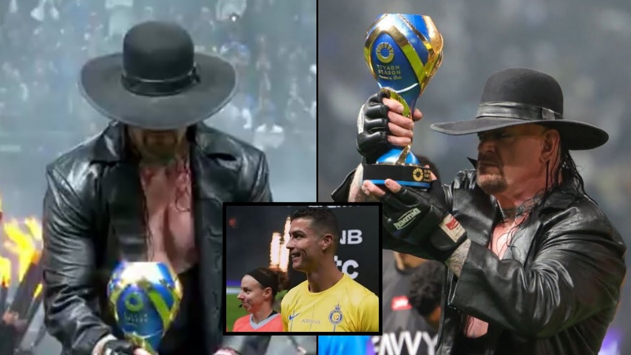 WWE Legend The Undertaker Presents Riyadh Season Trophy | WWE News # ...