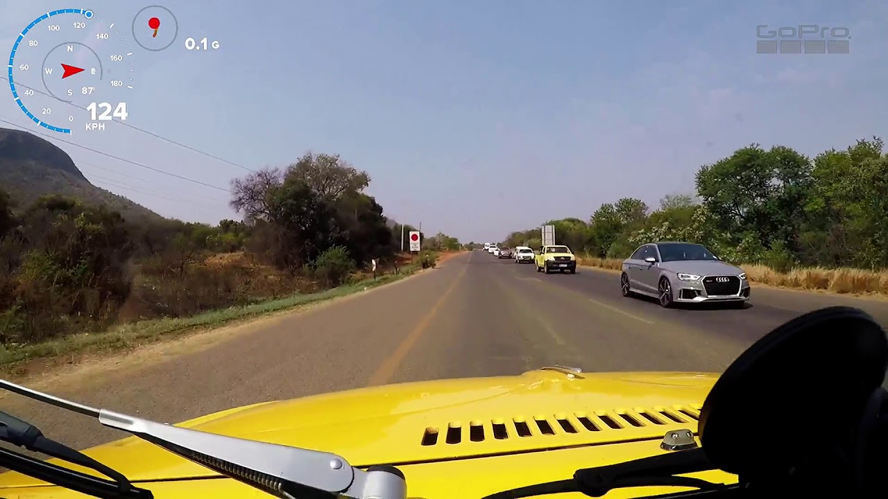 Rotary Turbo Beetle drive around - YouTube