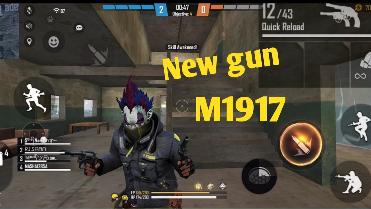 M1917 gun gameplay | garena free fire 🤪🤪🤪🤪 - YouTube